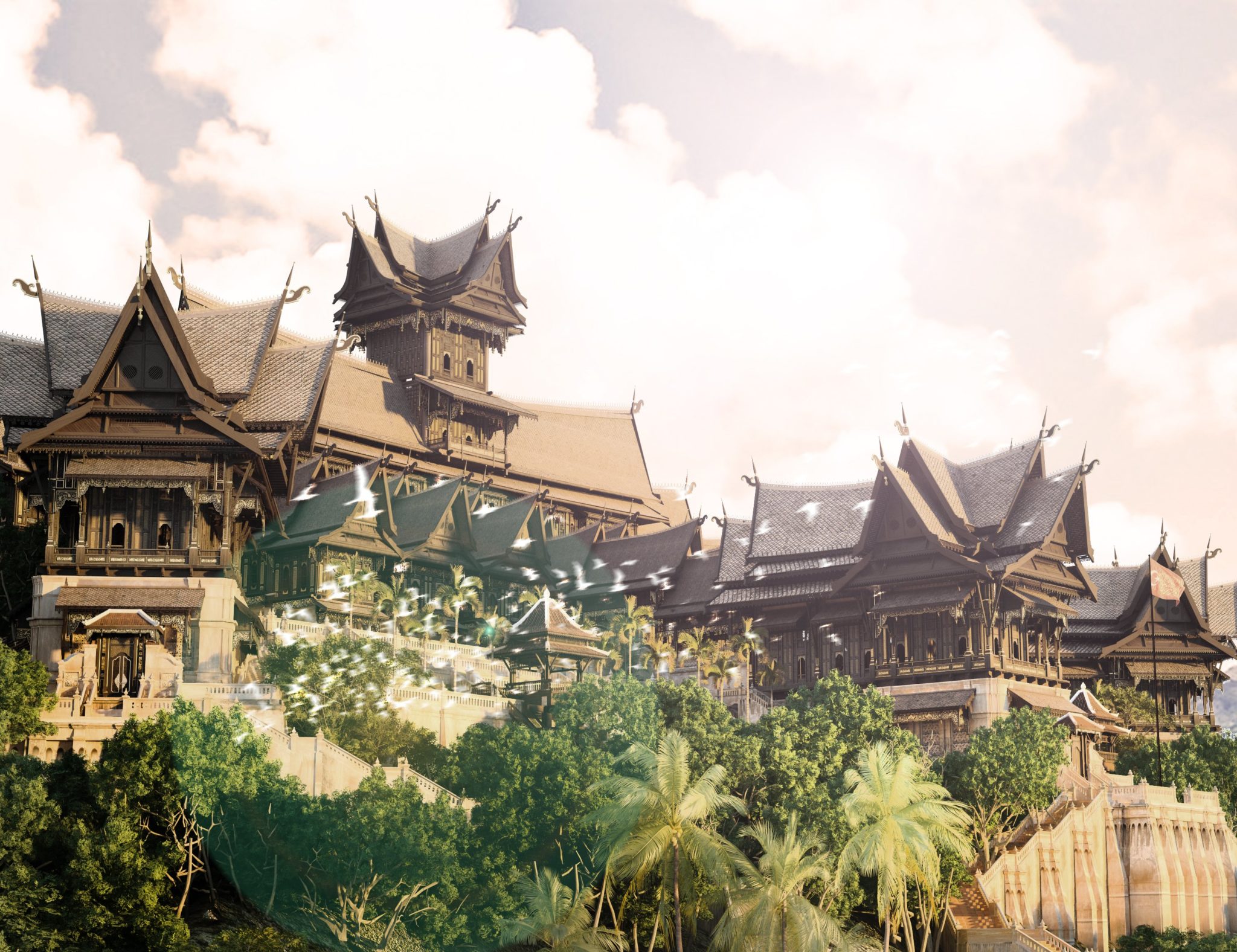 Lakaran 3D Faizal Rahmat beri nyawa baru kepada istana dan kota lama ...