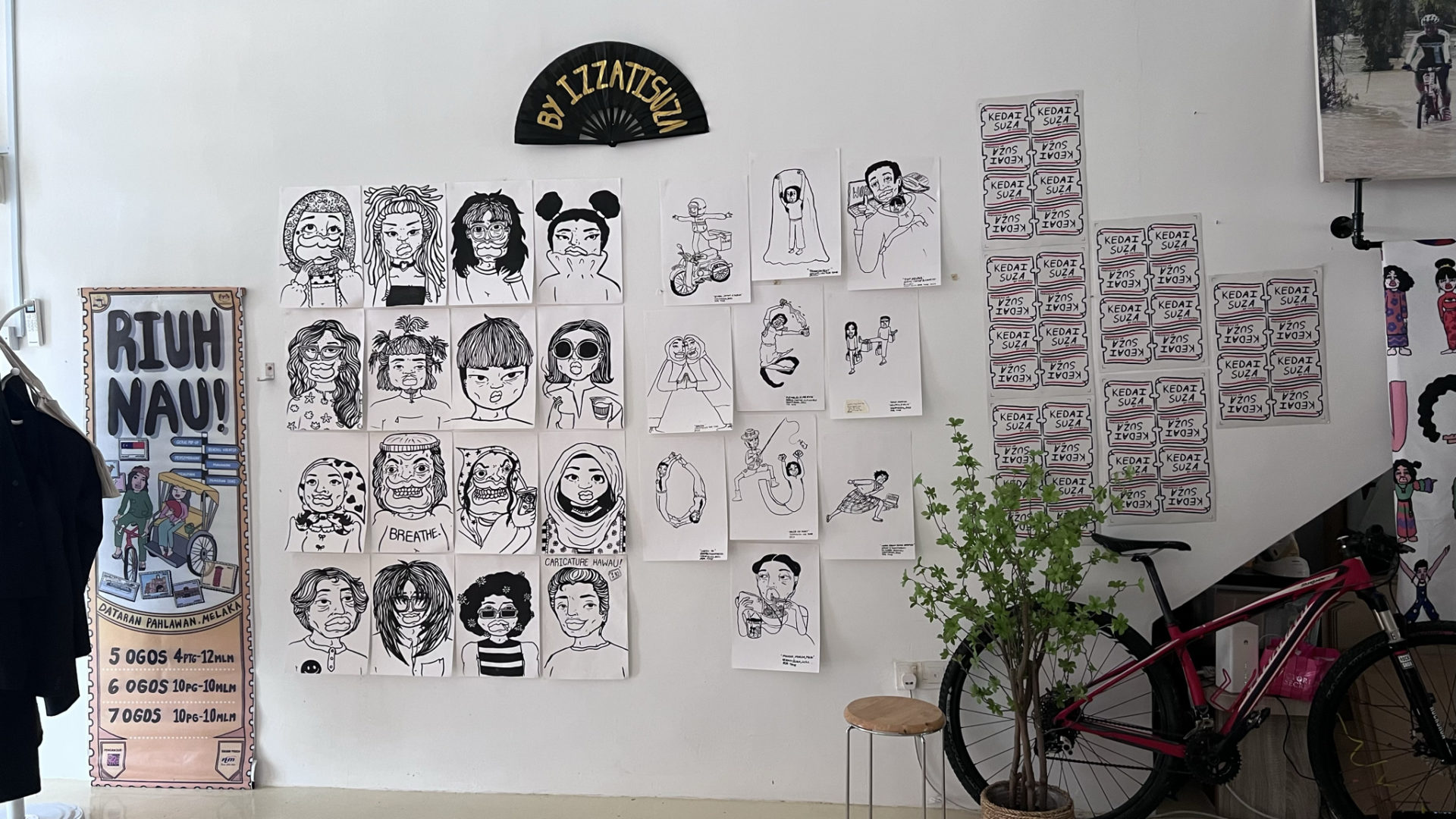 Izzati Suza on her ‘Nike by You’ collab and doodling for a living - BASKL