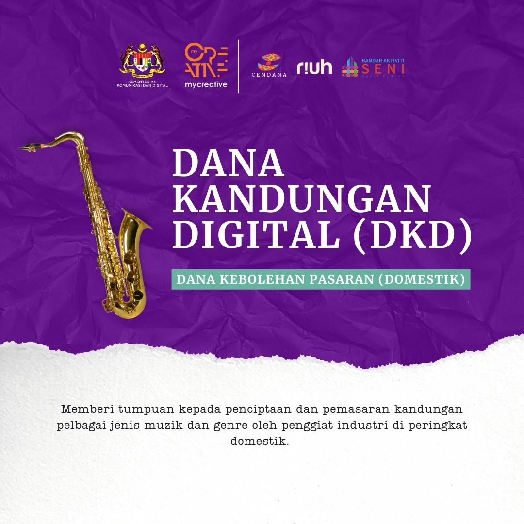 Warga muzik tanah air, ayuh mohon Dana Kandungan Digital sekarang! - BASKL