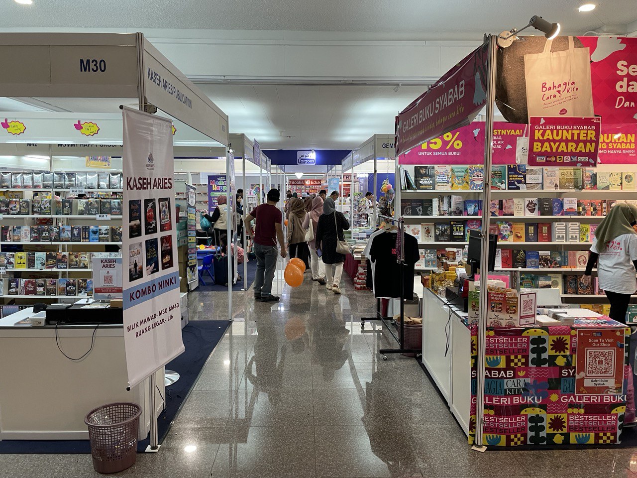 Books galore at KL International Book Fair - BASKL