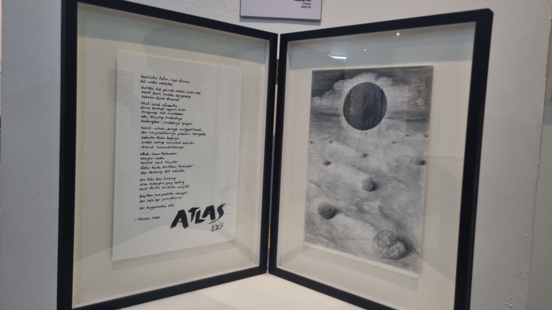 Silang seni antara puisi dan lukisan dalam Garis Puisi - BASKL