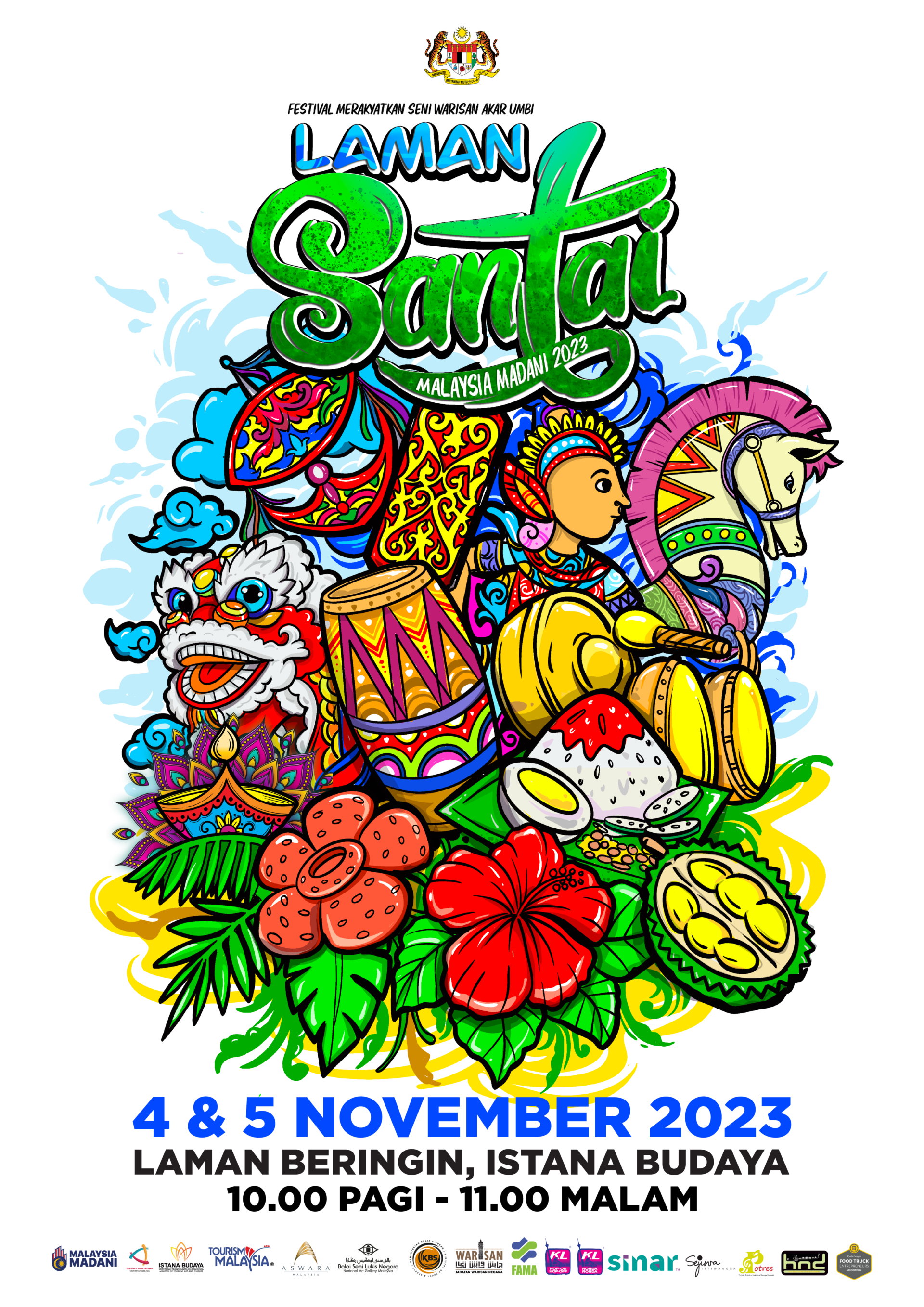 ‘Laman Santai Malaysia Madani 2023’ mahu dekatkan semua dengan seni dan ...