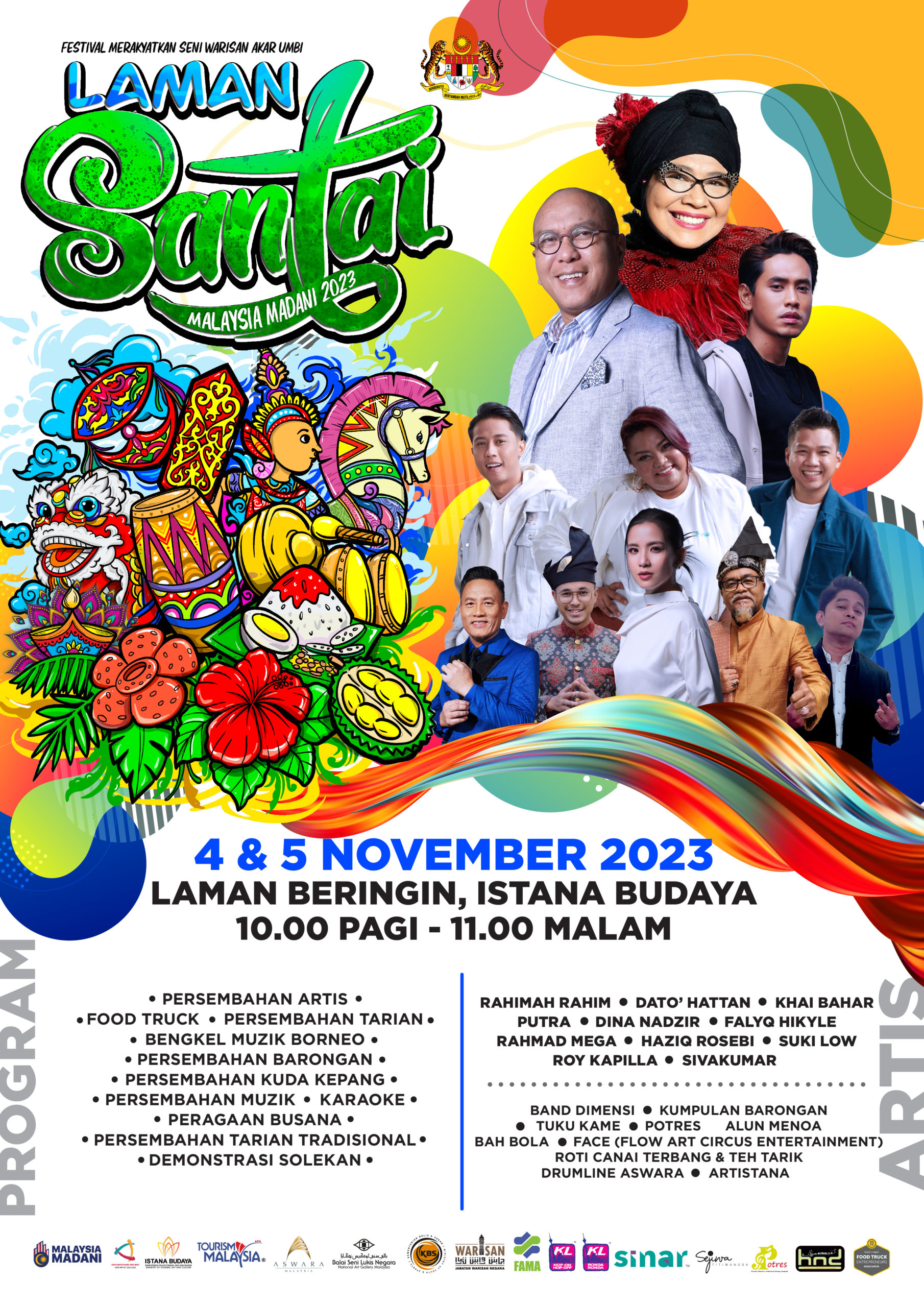 ‘Laman Santai Malaysia Madani 2023’ mahu dekatkan semua dengan seni dan ...